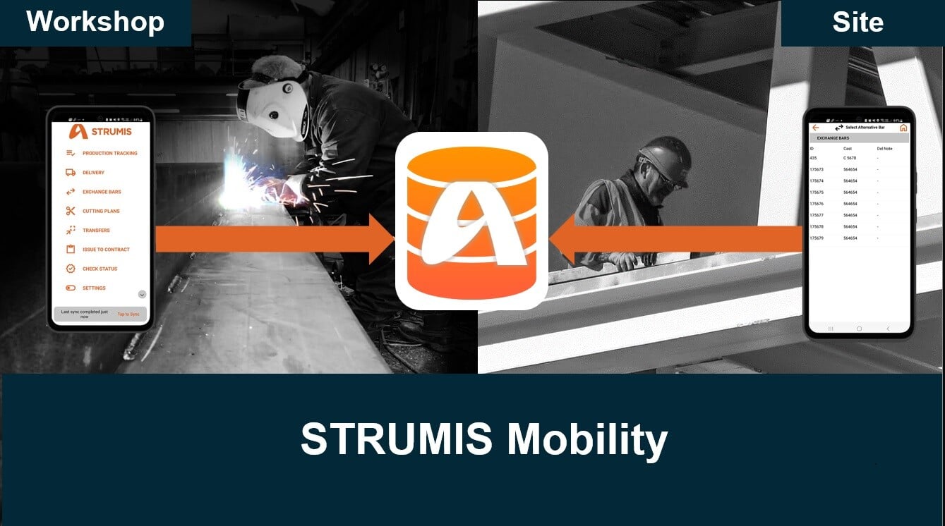 STRUMIS Mobility | Steel Fabrication Management Software